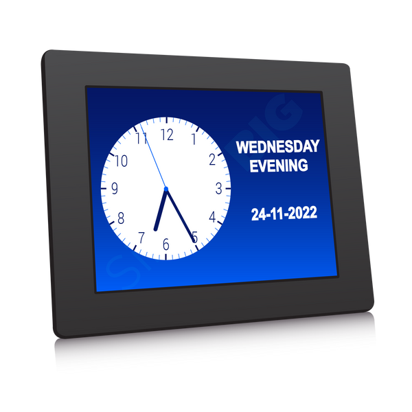 XL Reminder Clock (40 reminders) – Big Buttons Australia